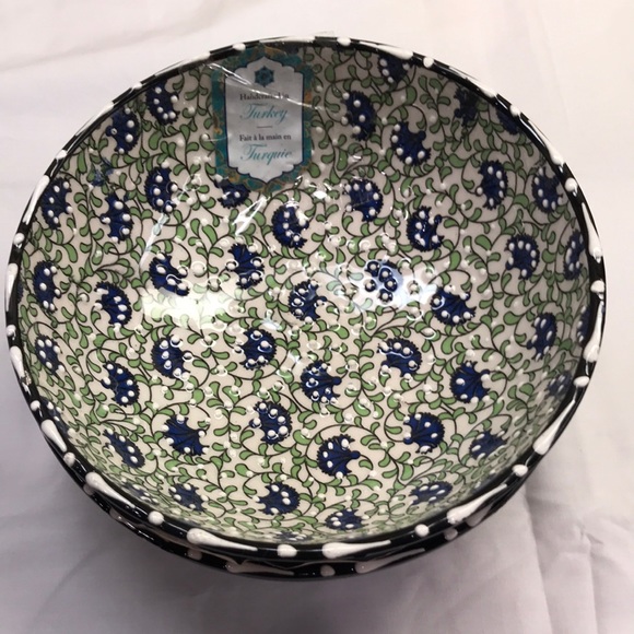Nakkas Cini | Dining | Nakkas Cini Turkish Ceramic Hand Painted Cereal ...
